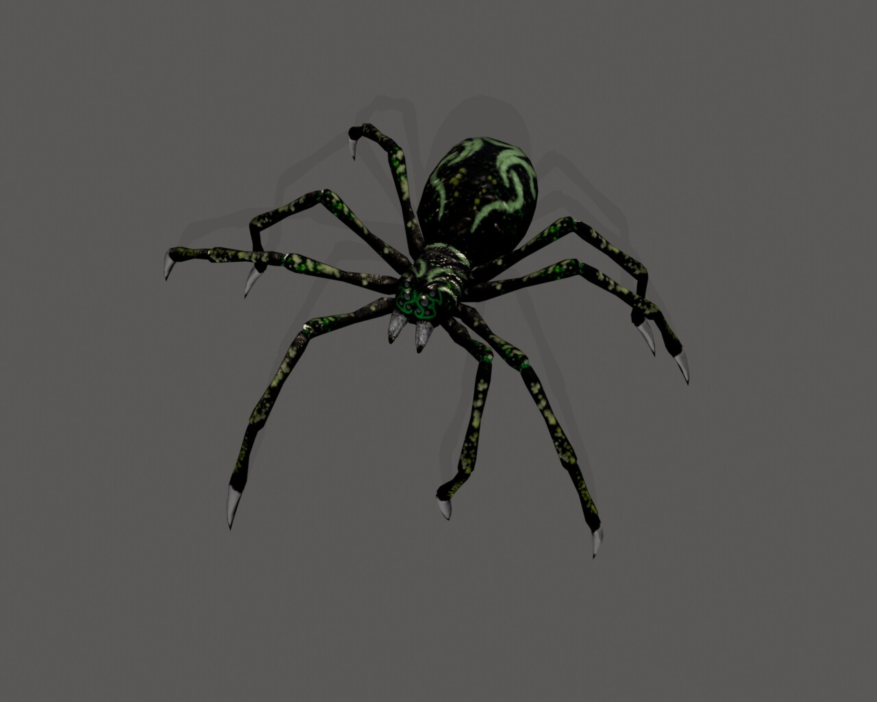 ArtStation - Spider Low Poly Rig