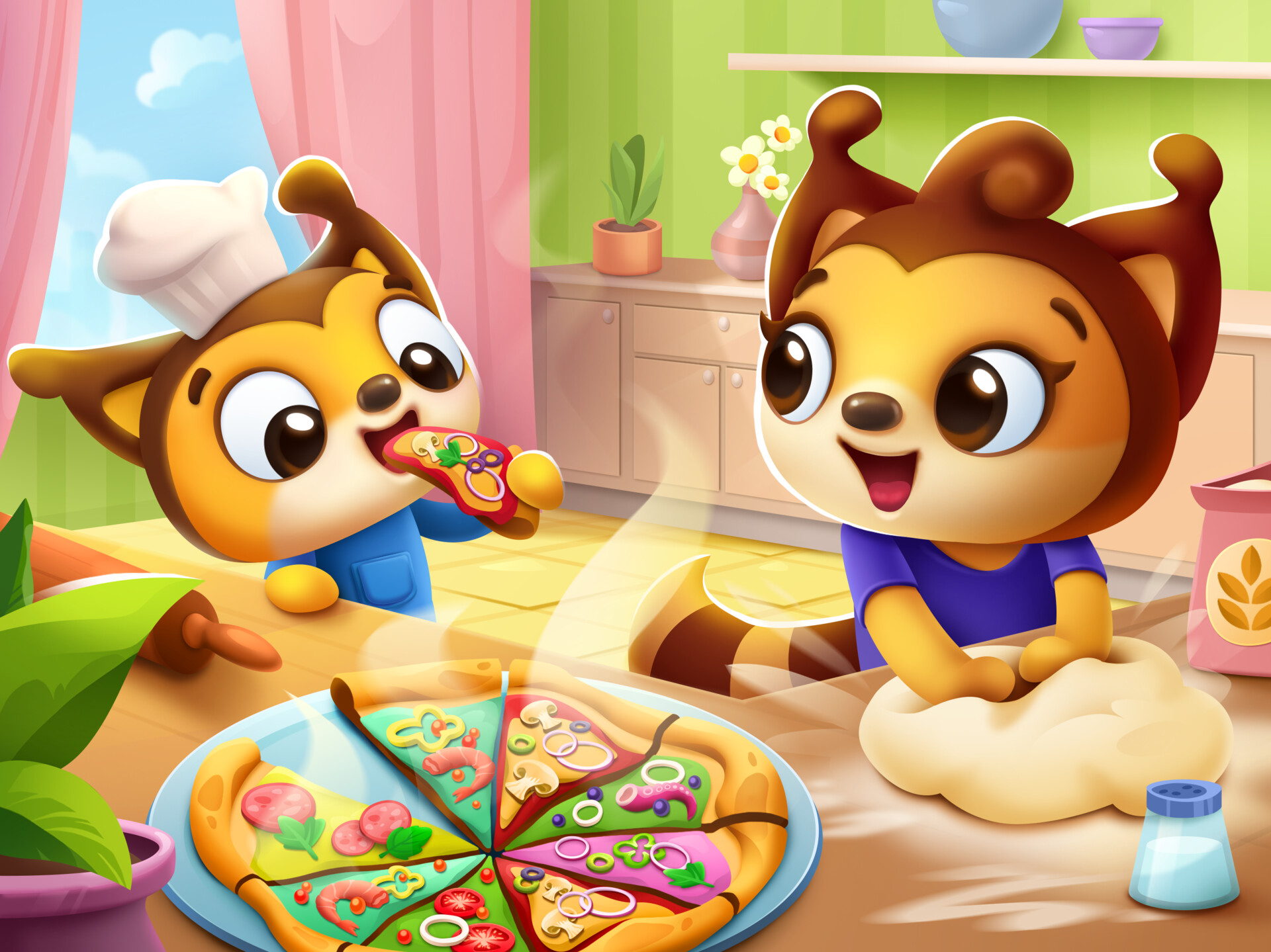 ArtStation - Amaya Soft | Pizza game