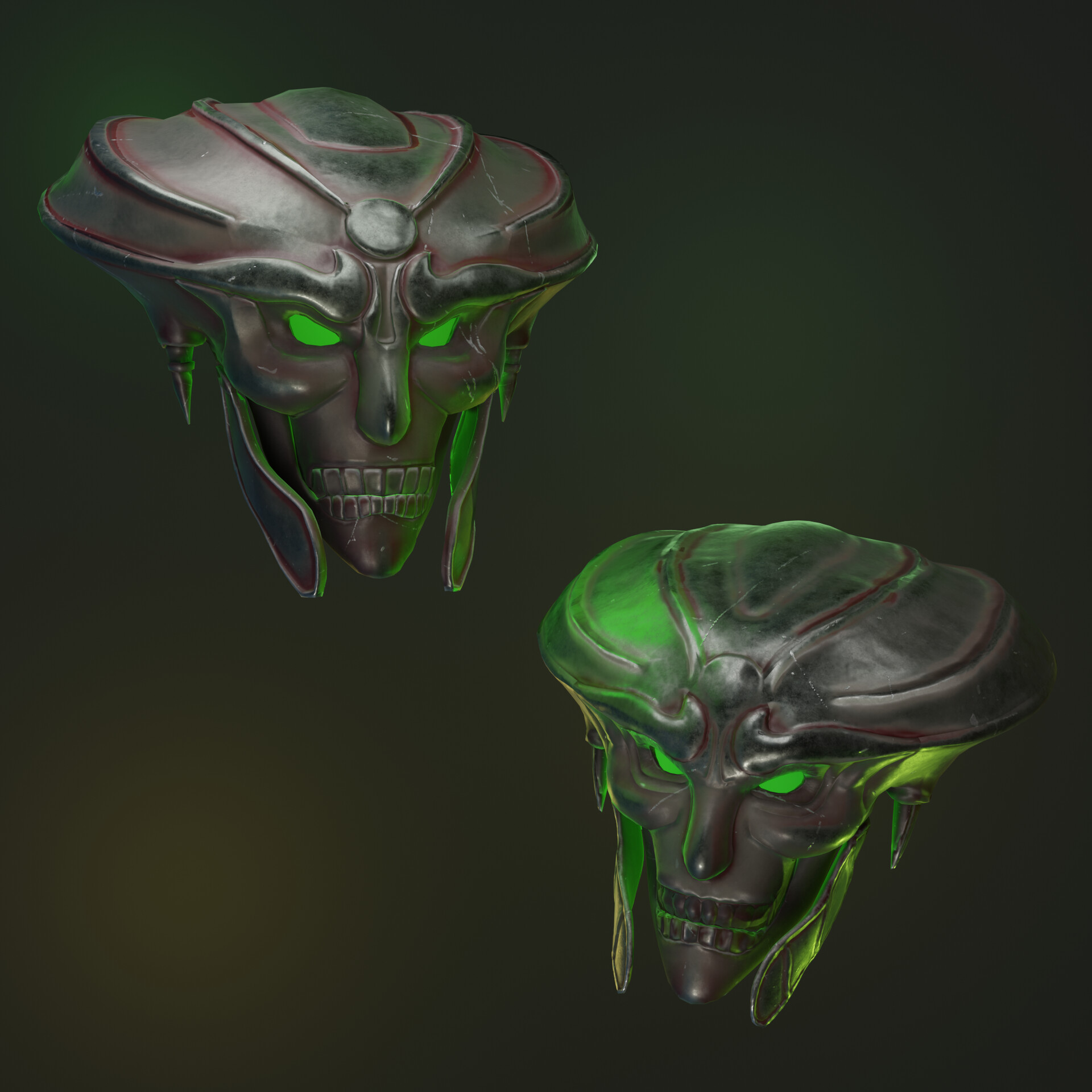 ArtStation - Yoshimitsu mask