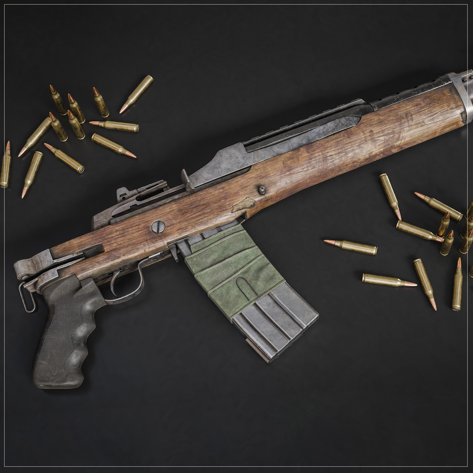 ArtStation - Mini-14 Carabine