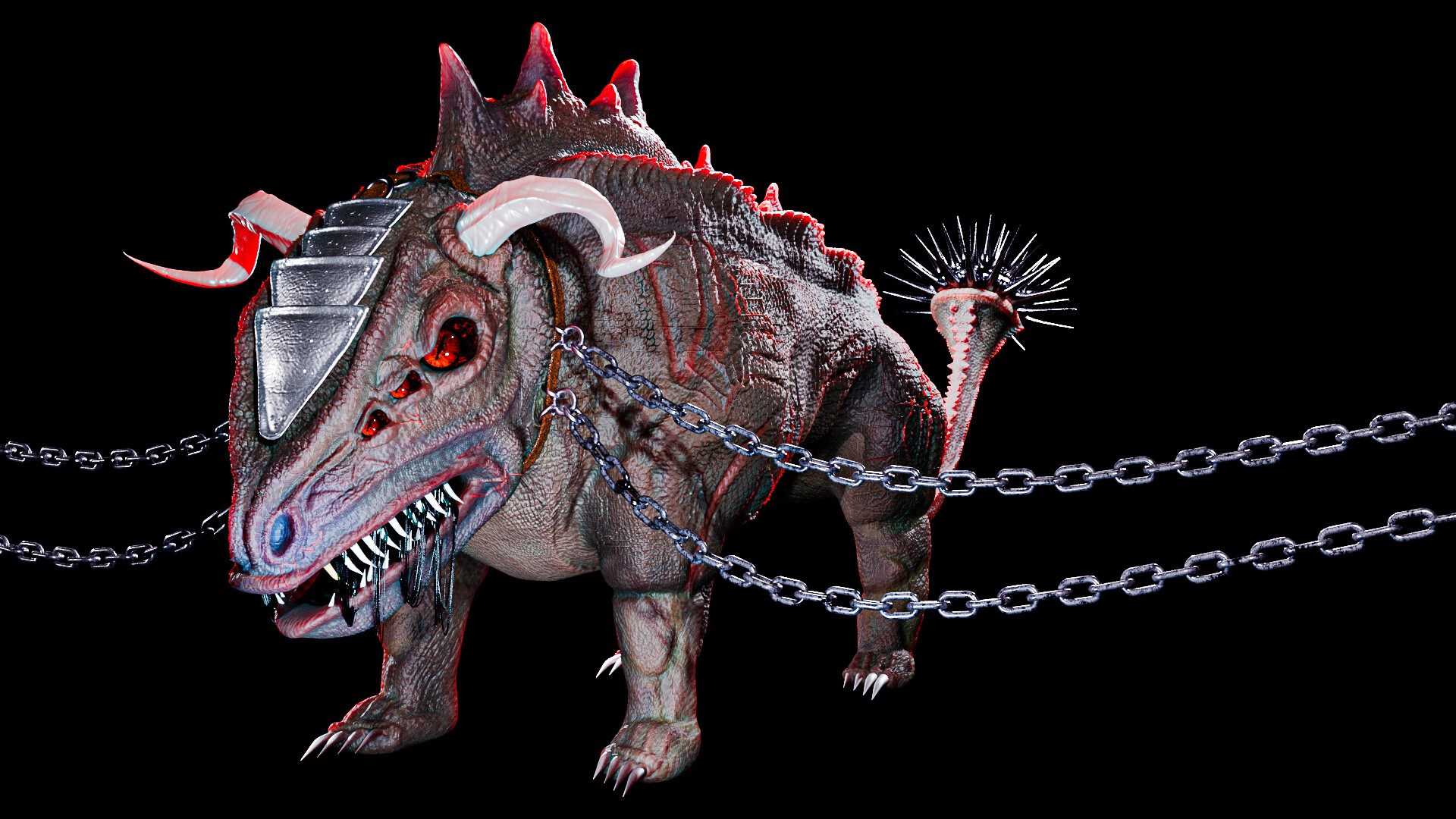 ArtStation - Chained Creature