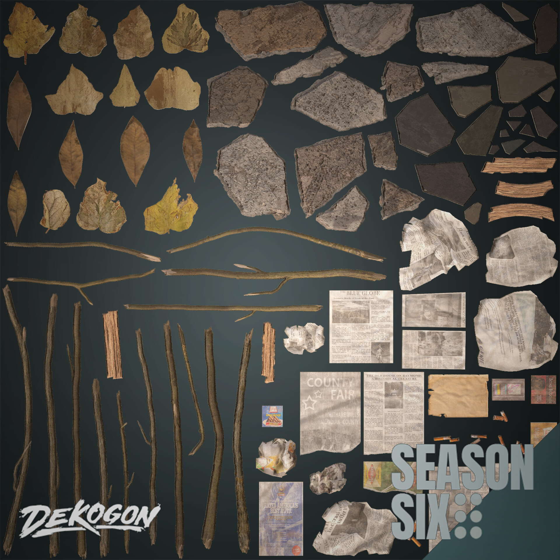 ArtStation - Debris Atlas - Dekogon Season Six