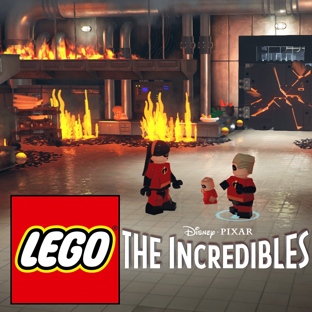 ArtStation - LEGO The Incredibles - Level - Screenslaver Showdown