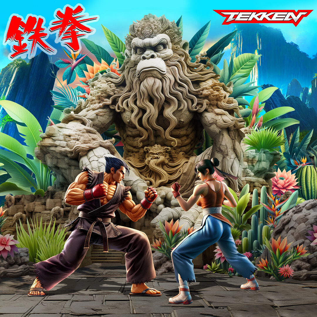 ArtStation - Tekken fighting arena