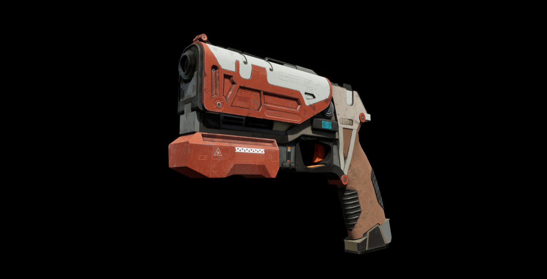 ArtStation - NEWCASTLE WORLD - C.A.P Compact Assault Pistol