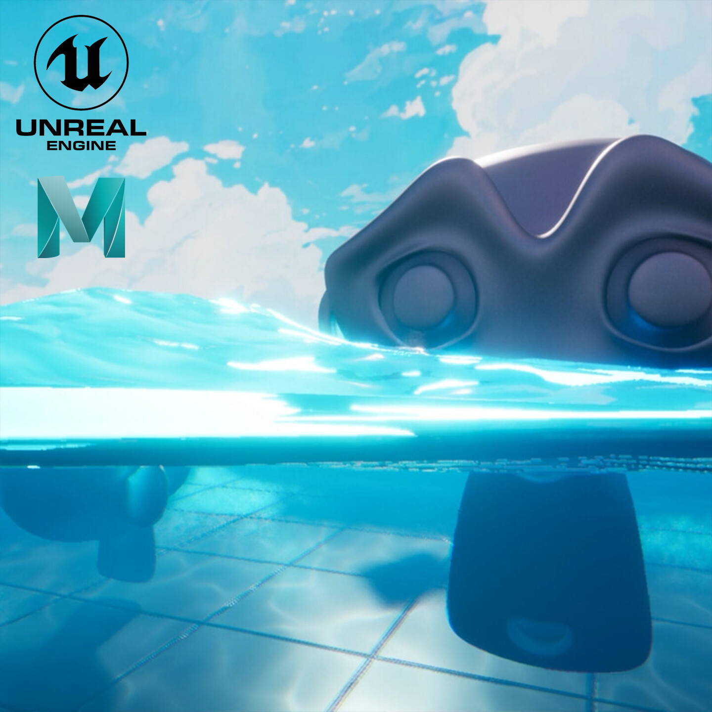 ArtStation - Stylized Water Shader in UE5