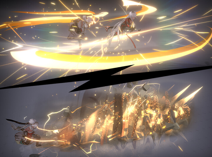 ArtStation - VFX--【Lightning Chain】🎧