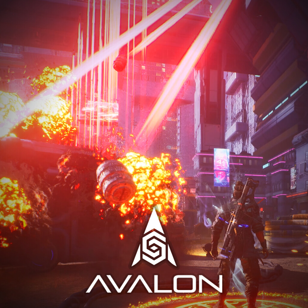 ArtStation - AVALON - Projectile Explosion VFX