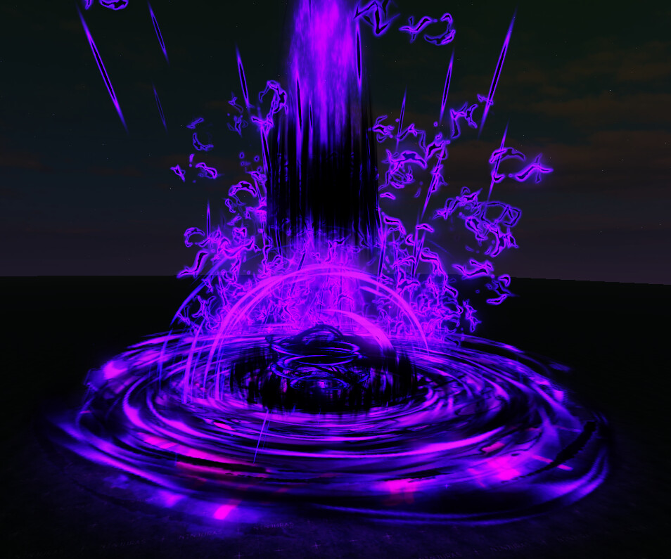 ArtStation - Purple Ult Transformation FX