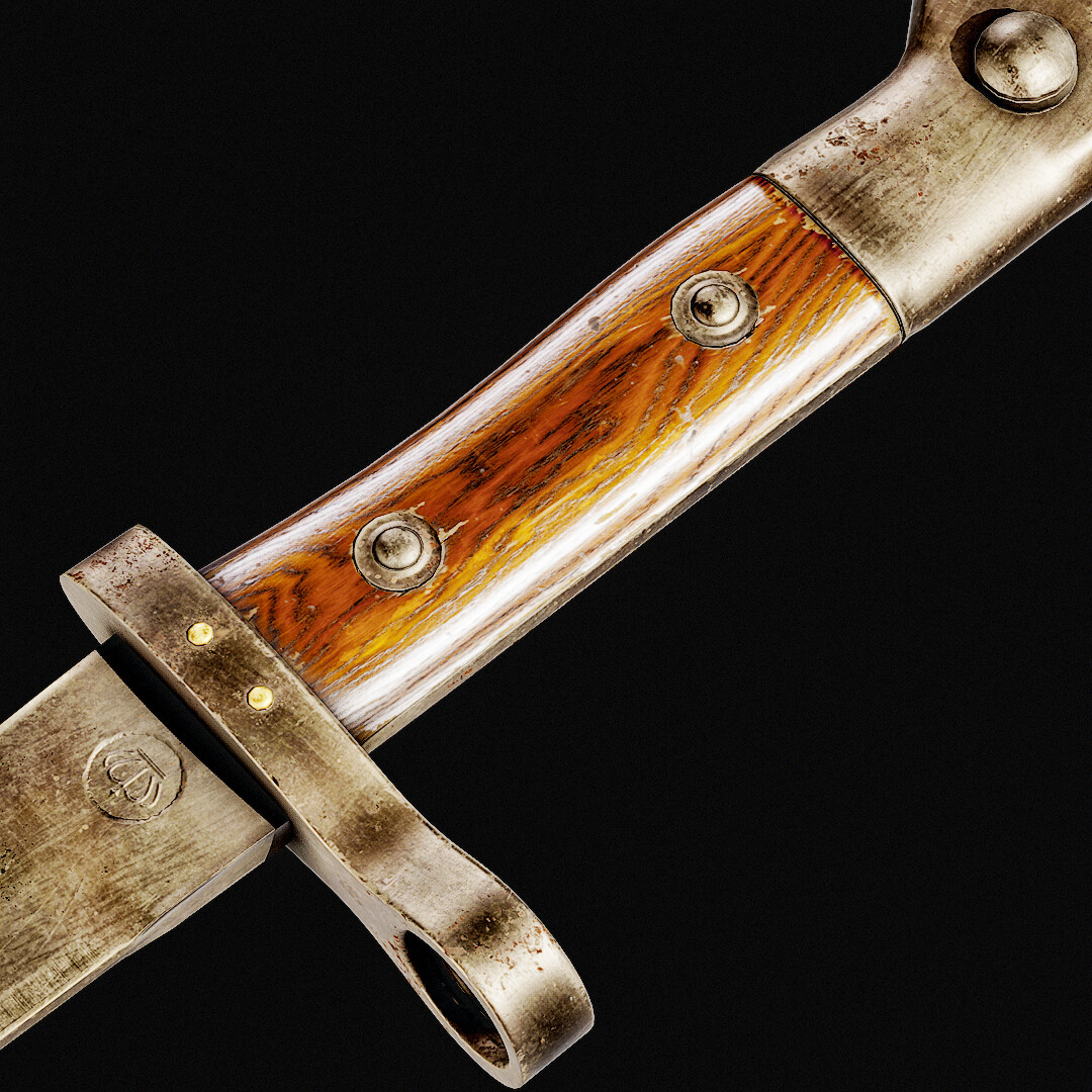 ArtStation - Bayonet - Combat Knife