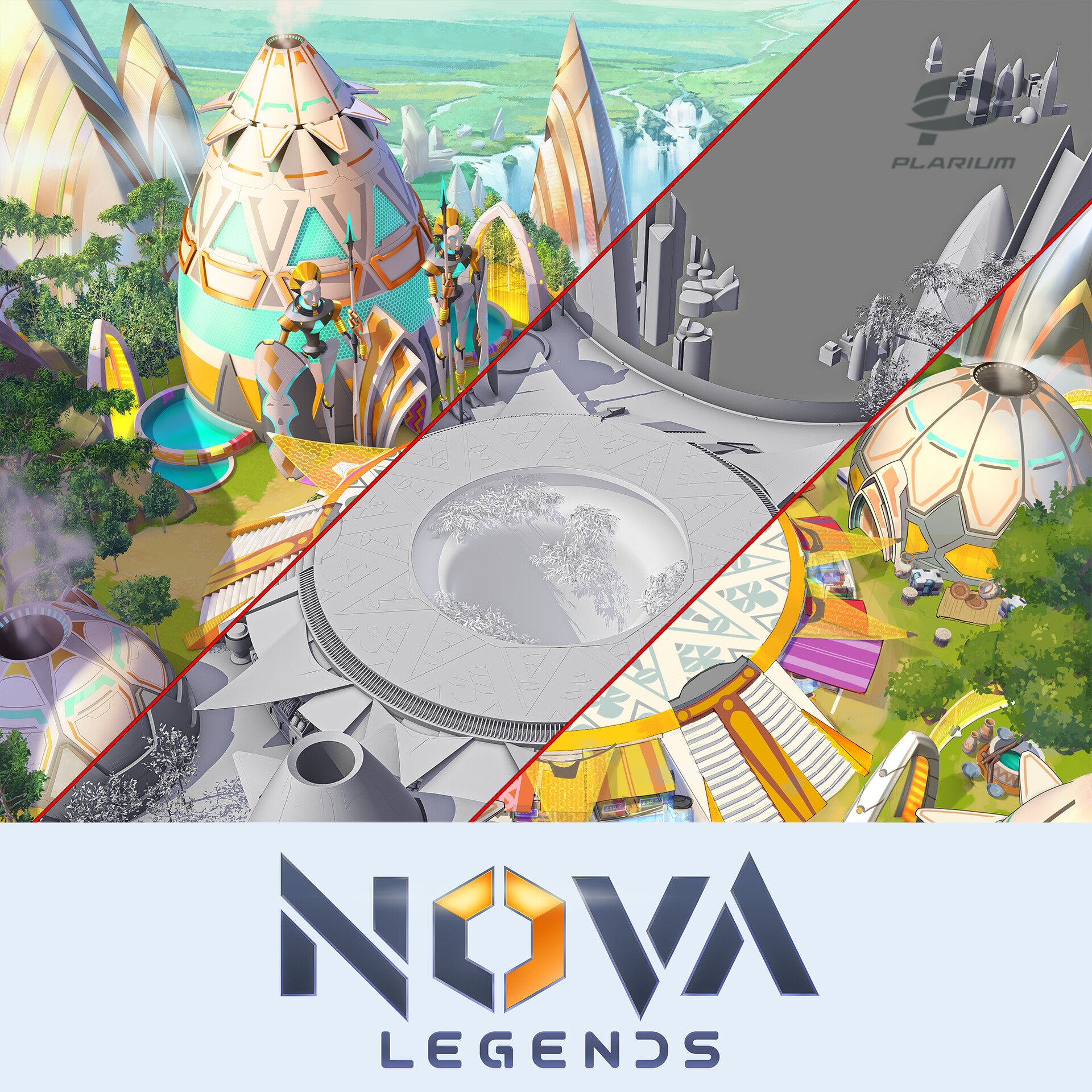 ArtStation - Nova Legends. Locations
