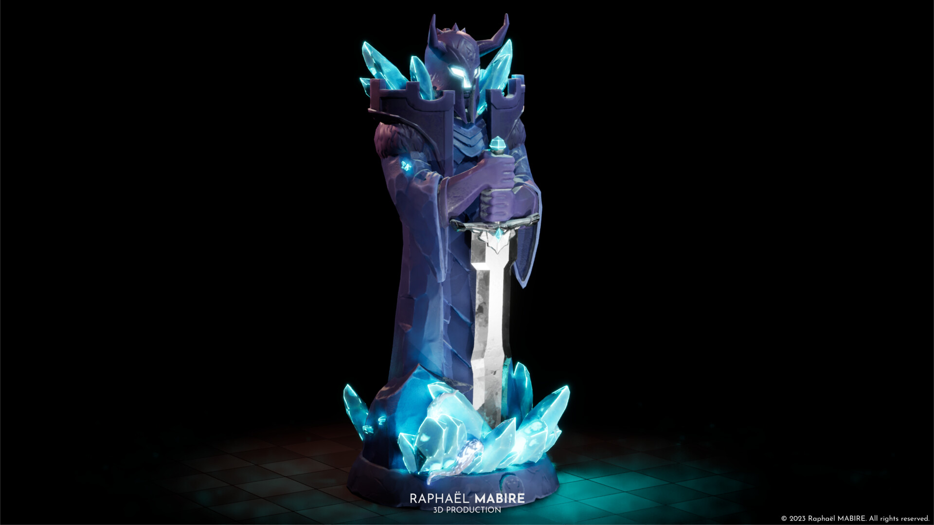 ArtStation - Rook Chess Piece 3D Project