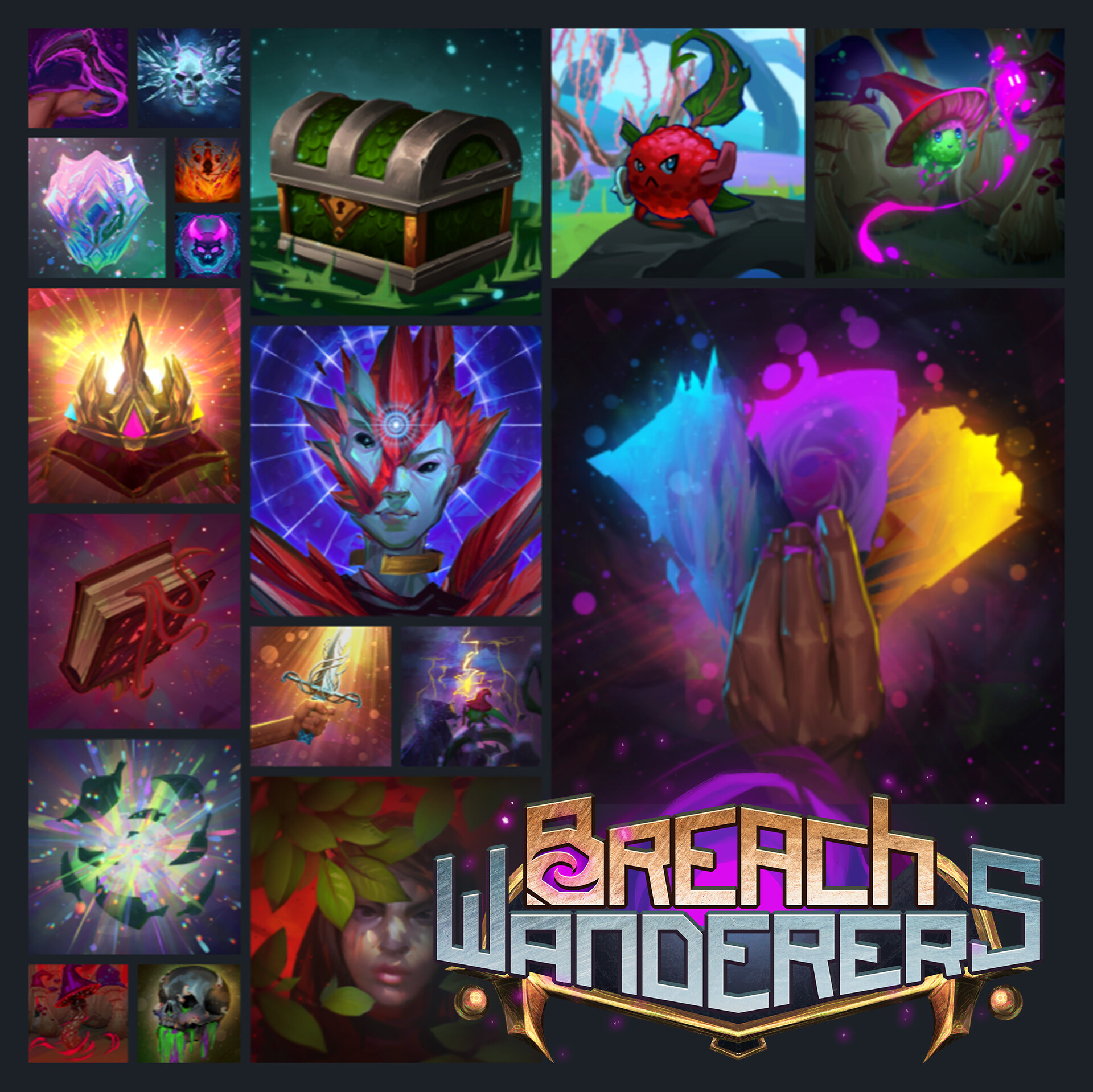 ArtStation - Card Art Megapost [Breach Wanderers]