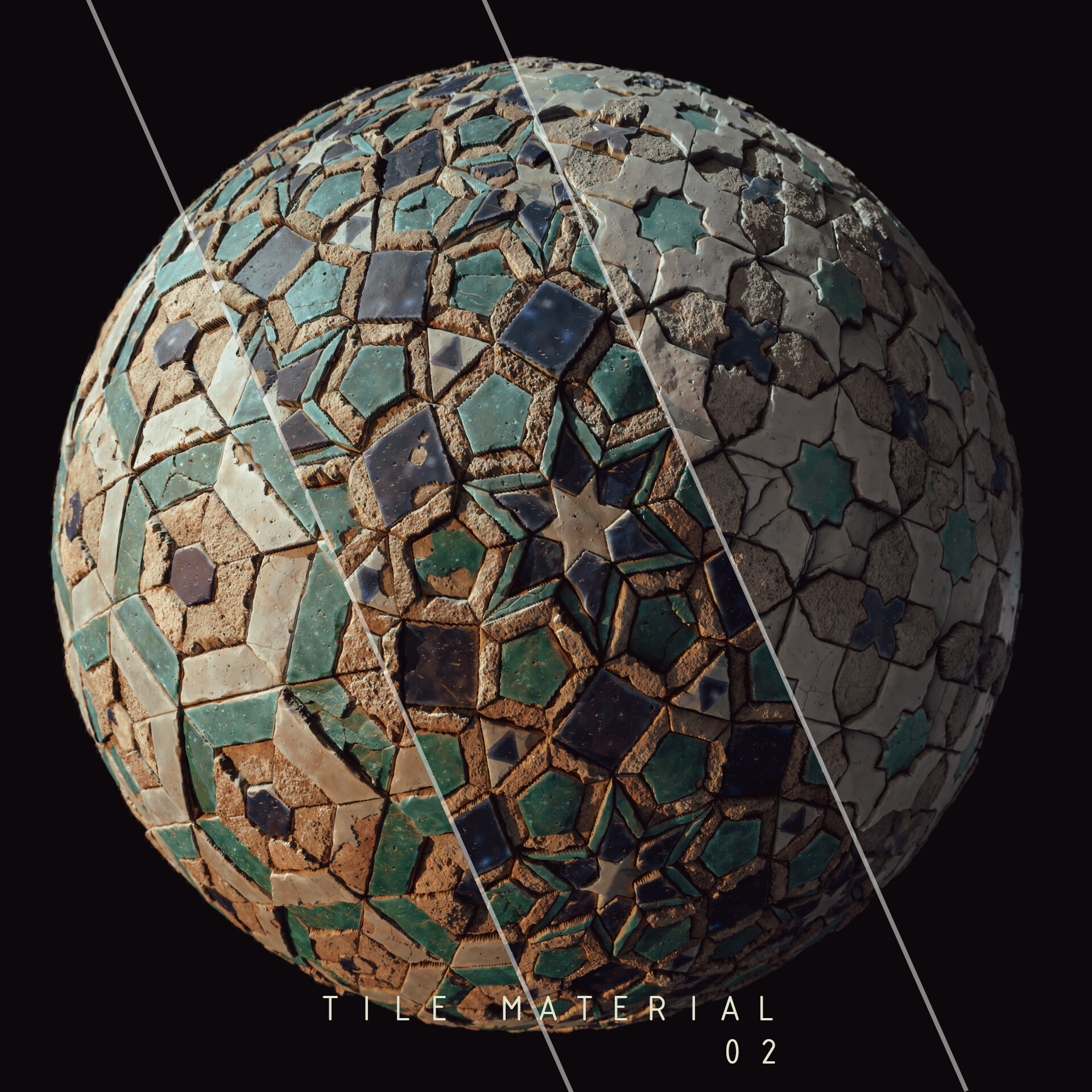 ArtStation - Tile Material 02