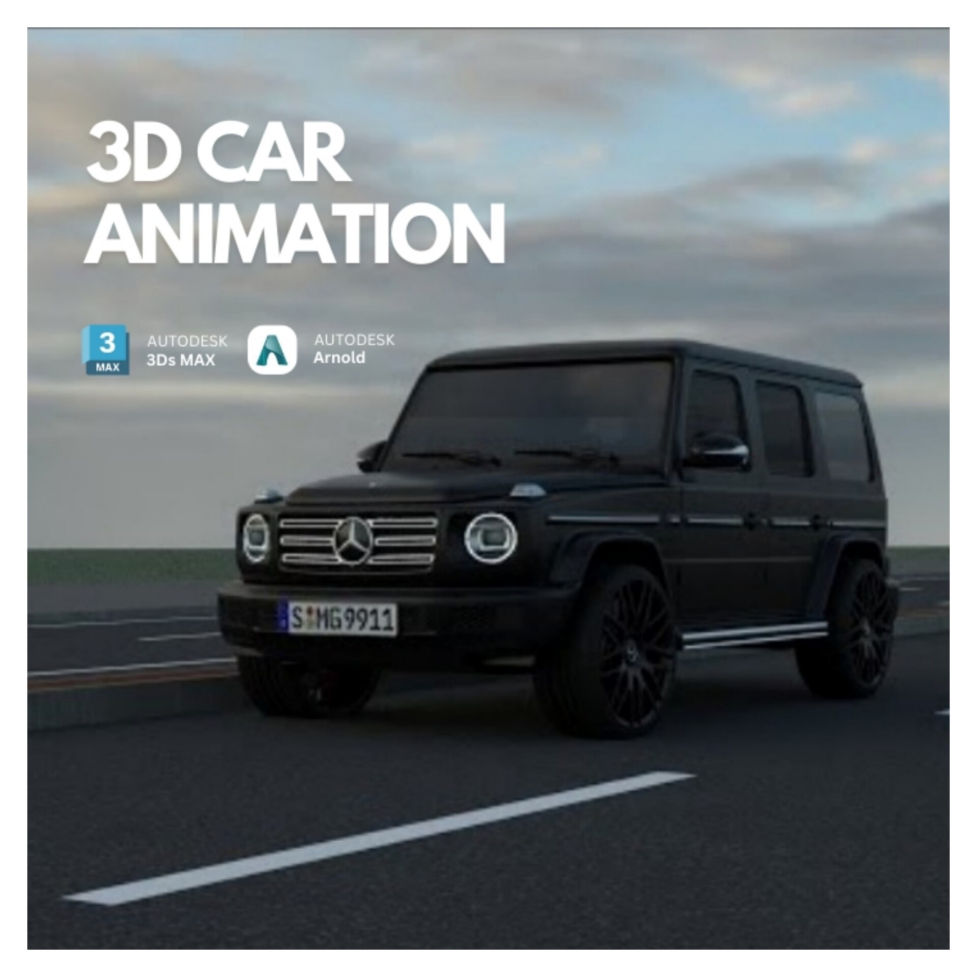 ArtStation - Car and Logo Animation