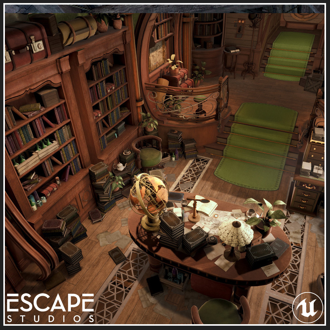 ArtStation - Steampunk Airship (VR Group Project)