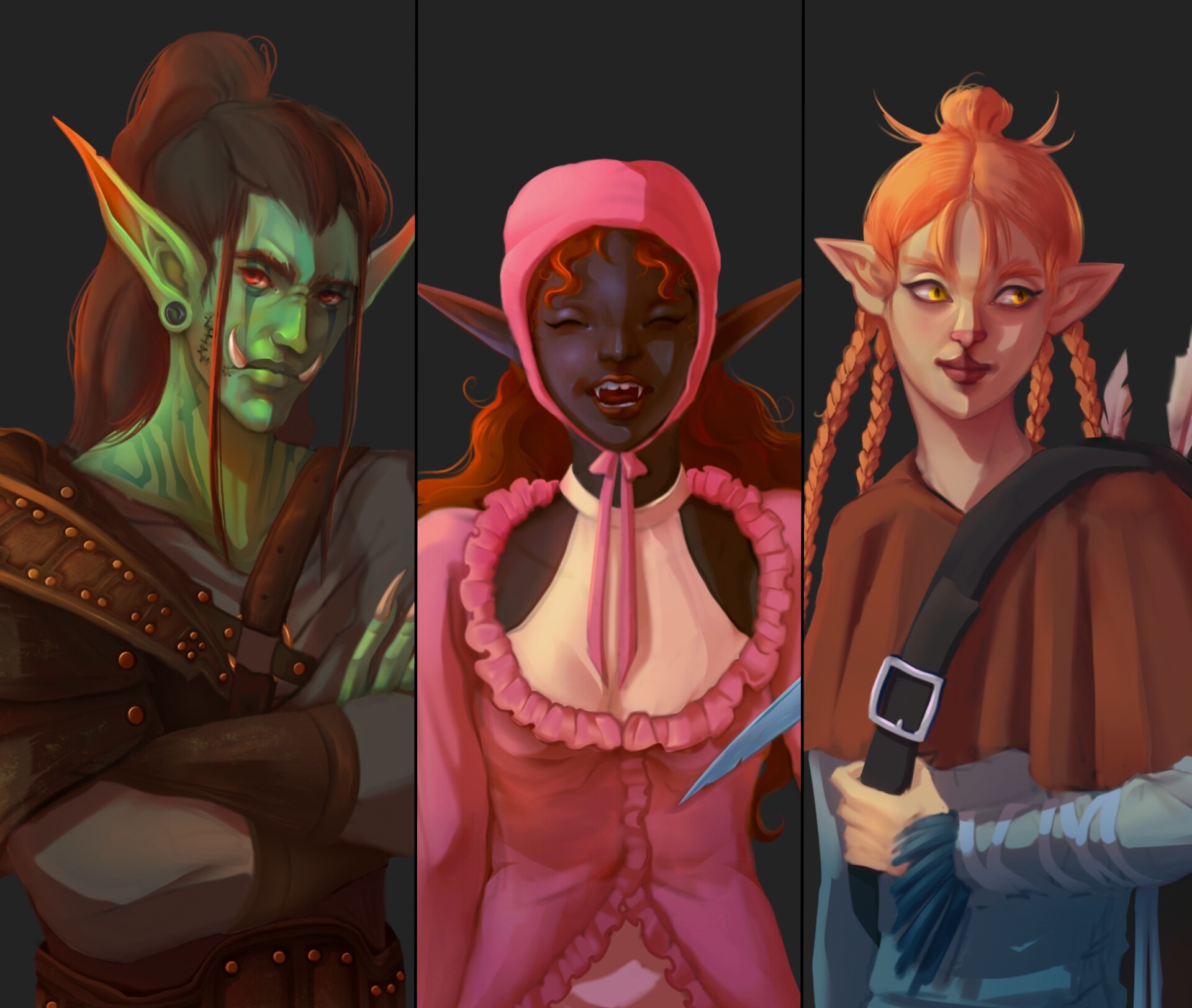 ArtStation - Fantasy portraits