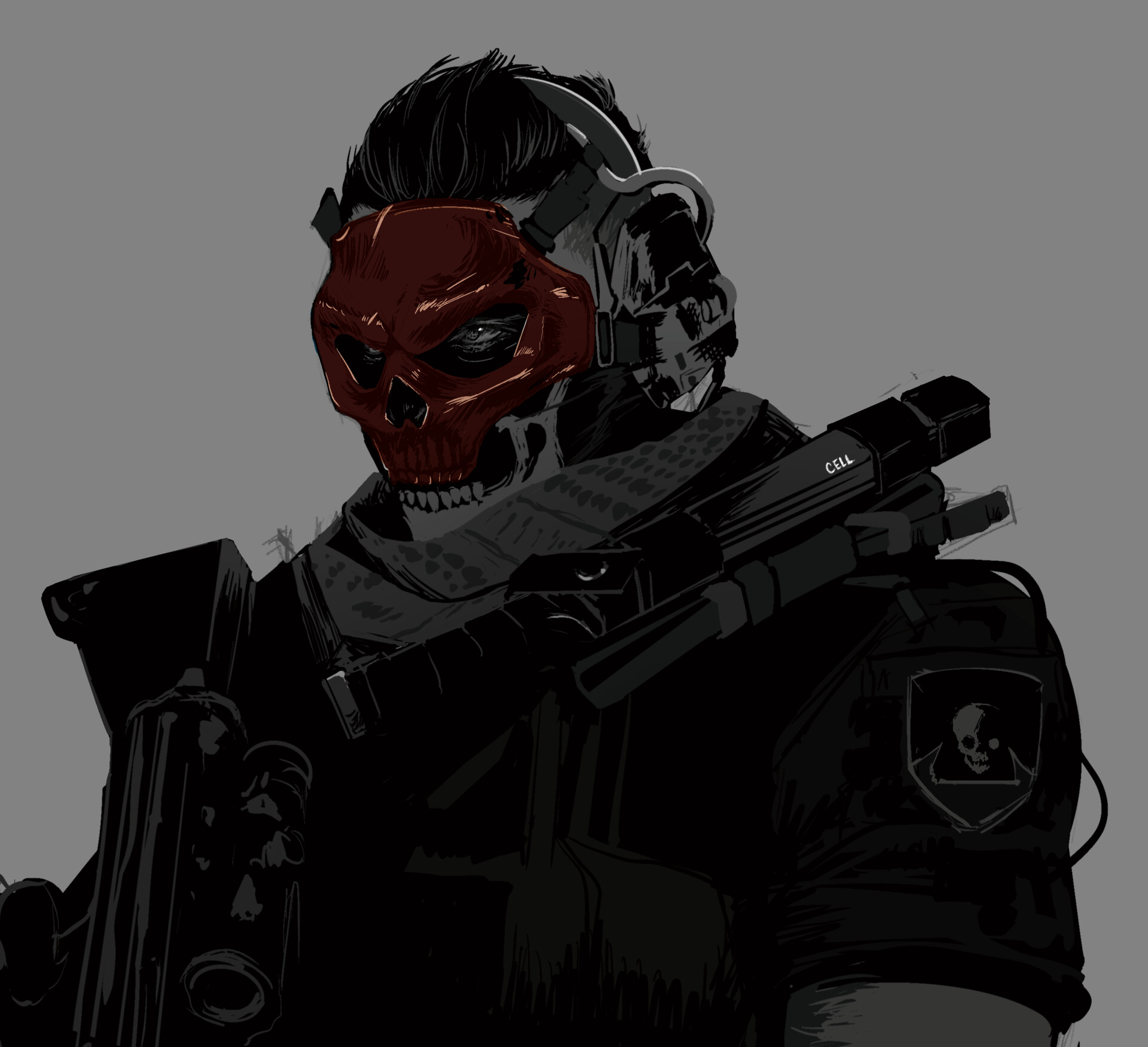ArtStation - Soap, Call of Duty Fanart
