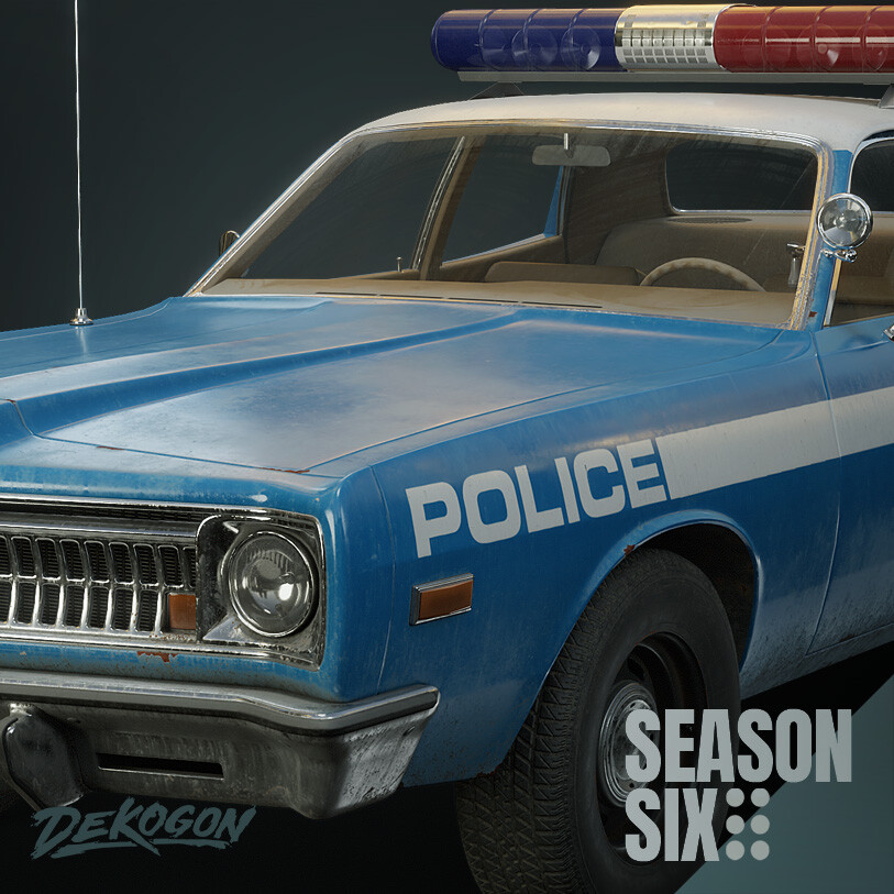 ArtStation - '70s Police Sedan