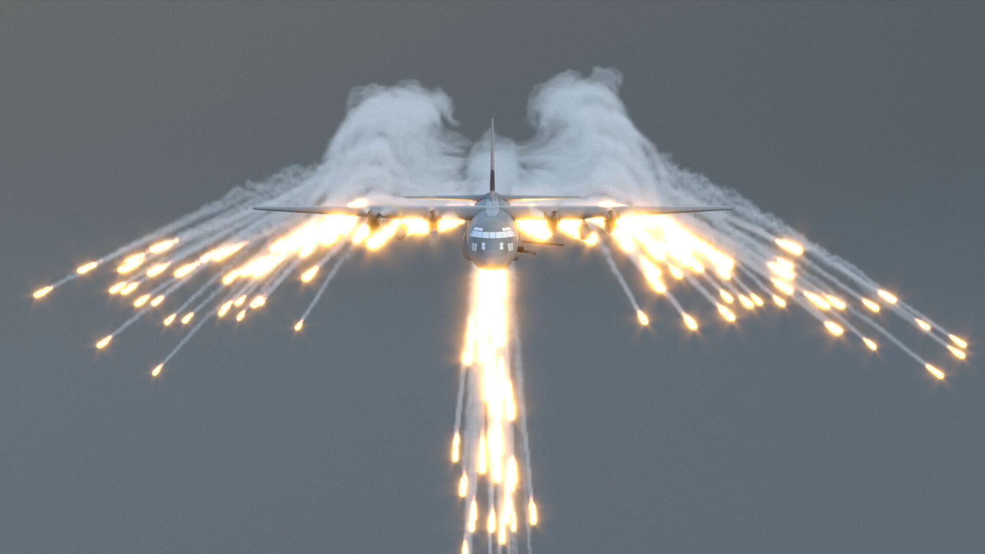 ArtStation - AC-130 Angel of death