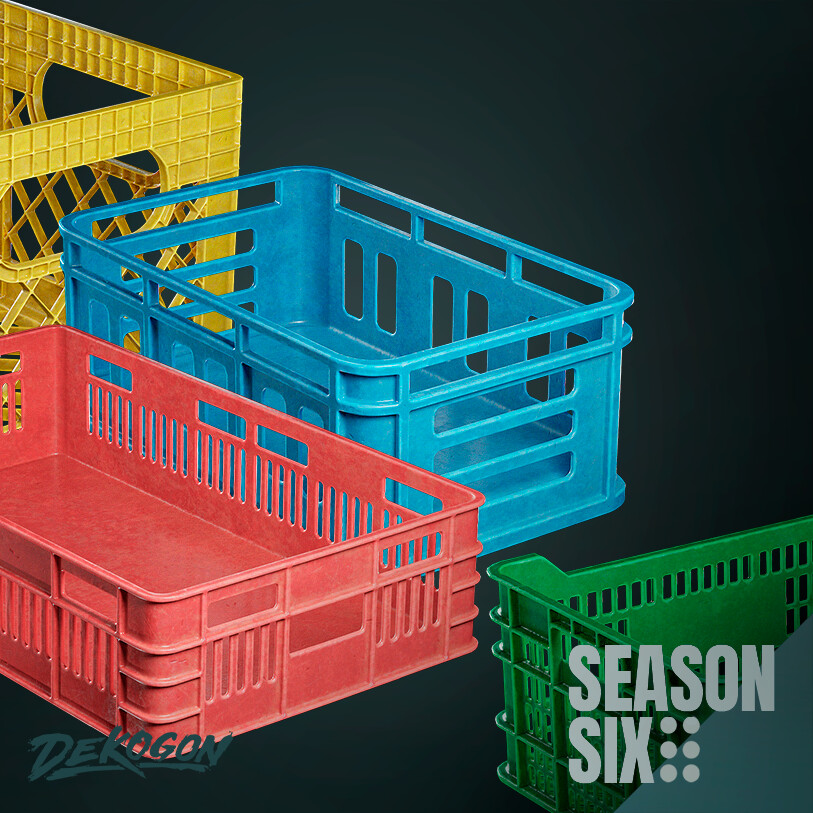 ArtStation - Food Crates