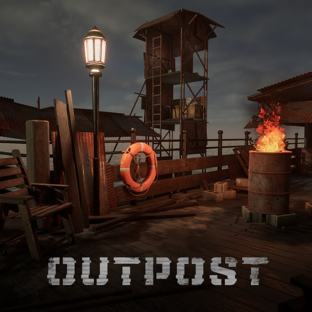 ArtStation - Outpost: Pier