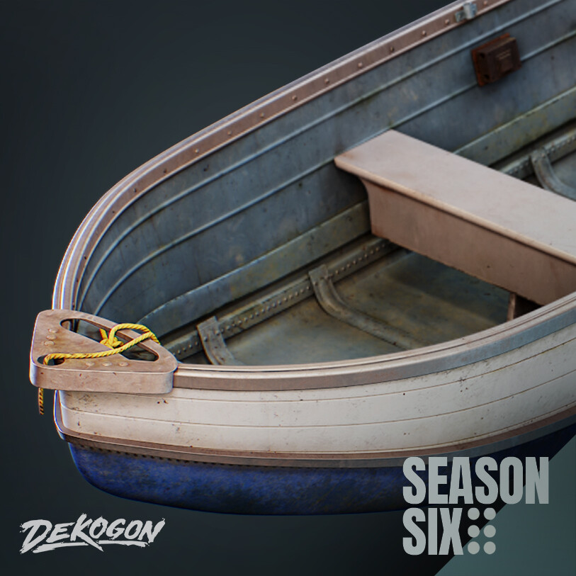 ArtStation - Dekogon Season 6- Aluminum Fishing Boat