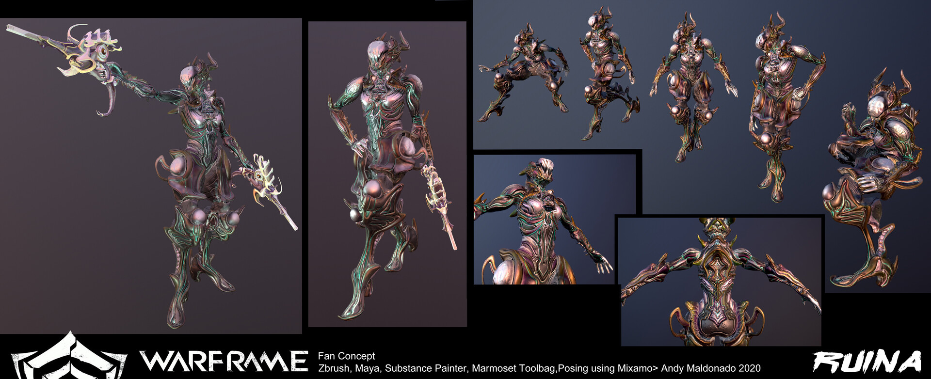 ArtStation - Warframe Inspired Design : Ruina