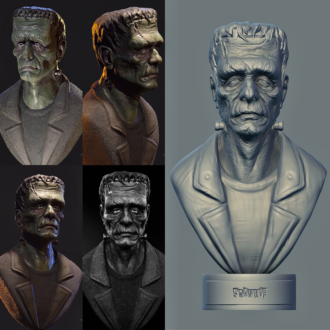 ArtStation - Frankie ( The Monster )