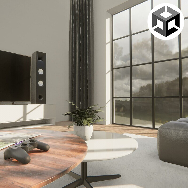 ArtStation - Interior Render with Unity HDRP 8