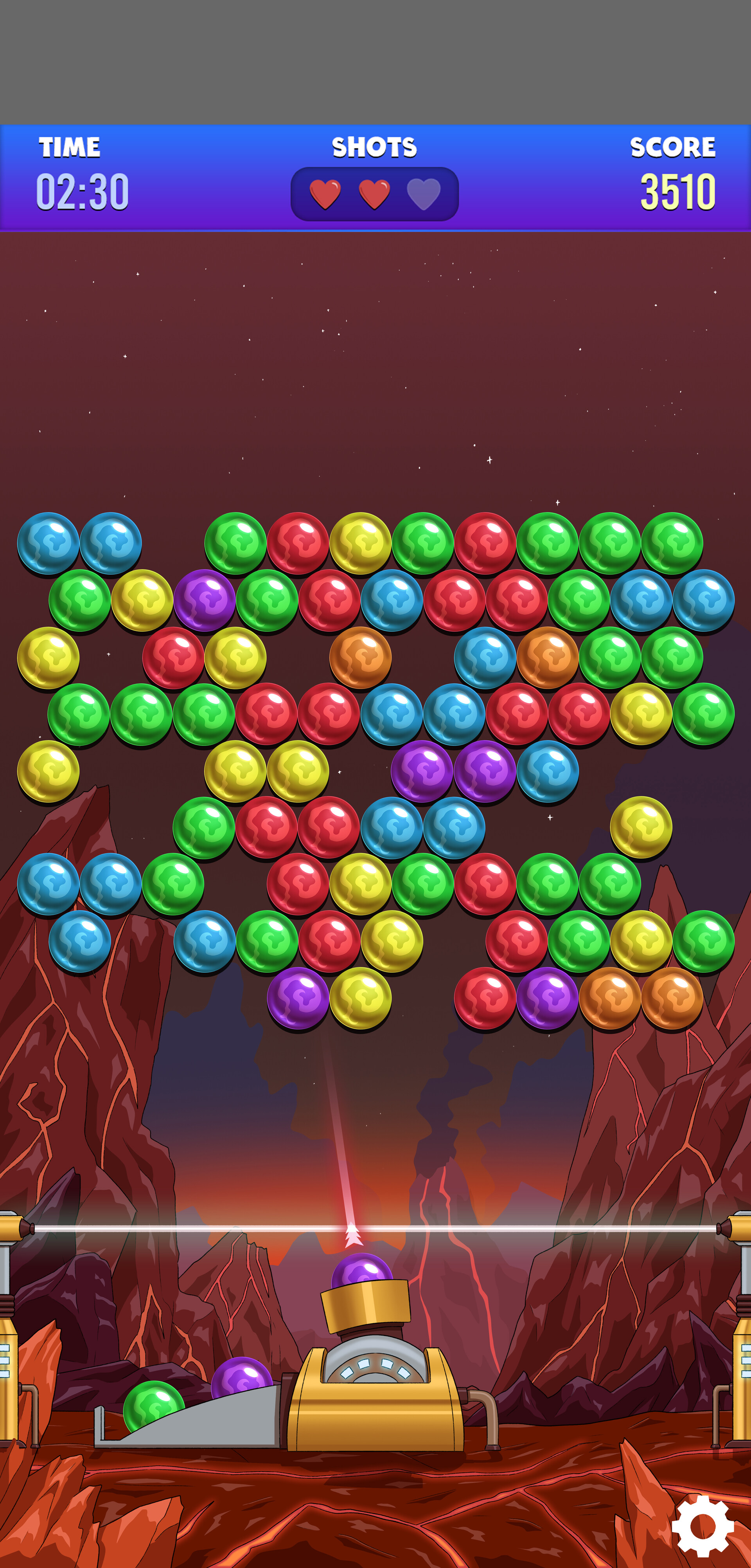 ArtStation - Bubble Shooter Game Concept