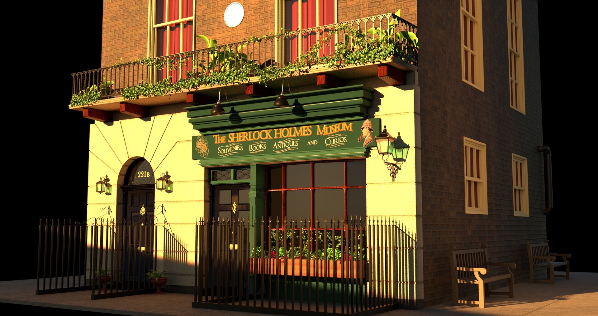 ArtStation - 221B Sherlock Museum