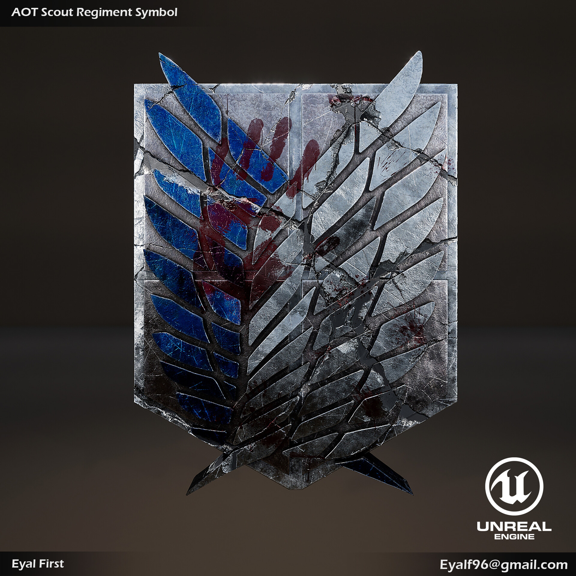 ArtStation - AOT Scout Regiment Symbol