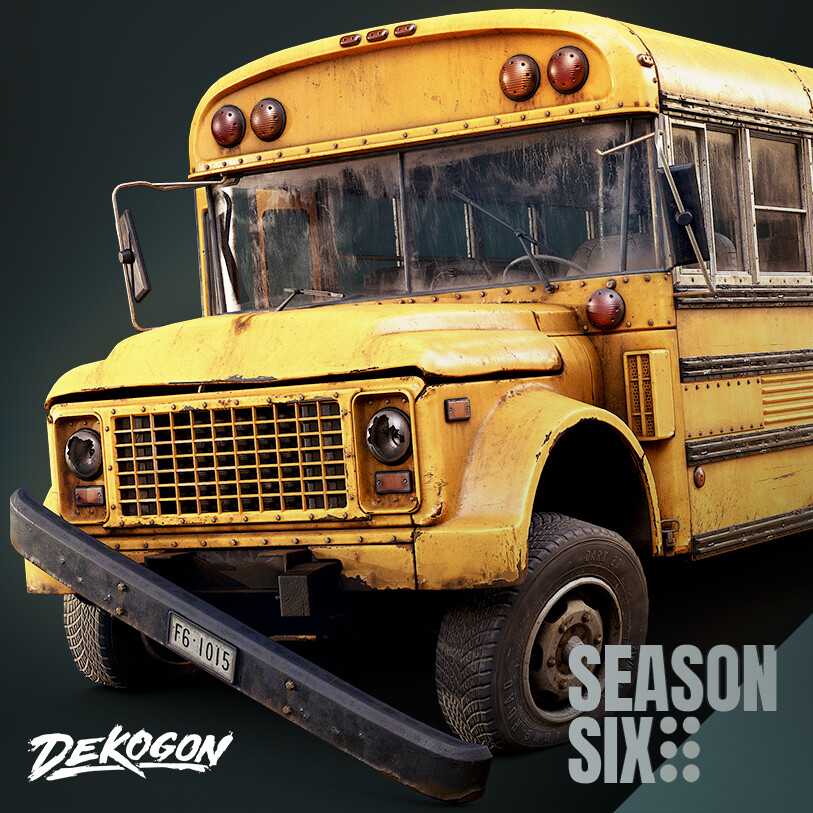 ArtStation - Bus - Dekogon Props Season Six