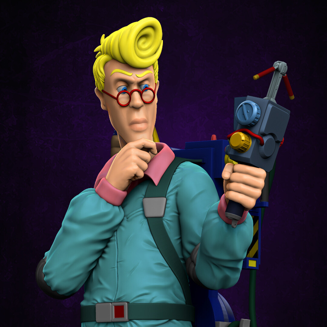 ArtStation - Real Ghostbusters Egon Spengler Fan Art