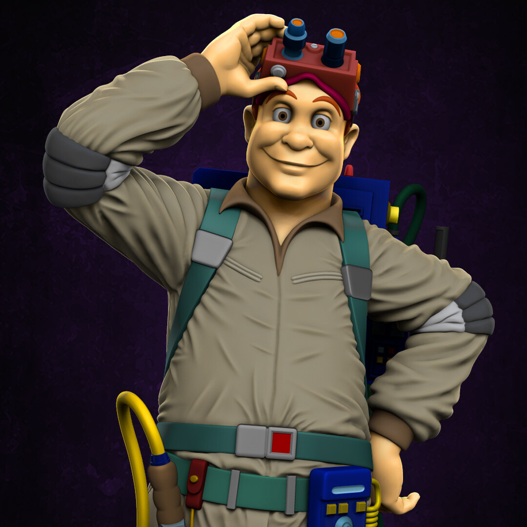ArtStation - Real Ghostbusters Ray Stantz Fan Art