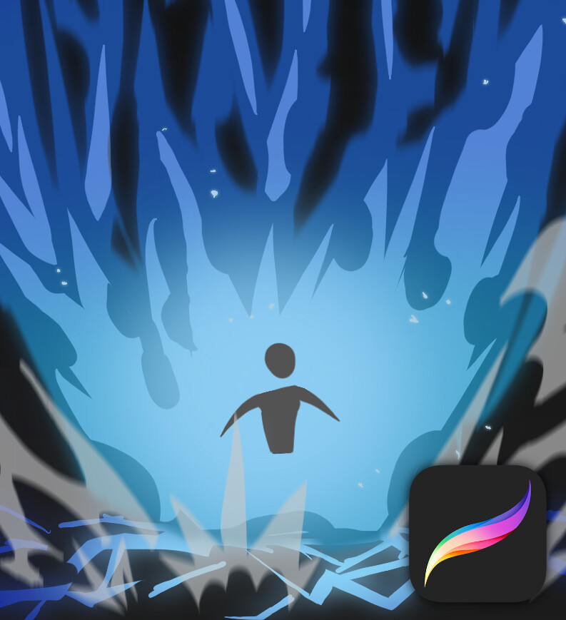 ArtStation - Blue Flame Concept Art