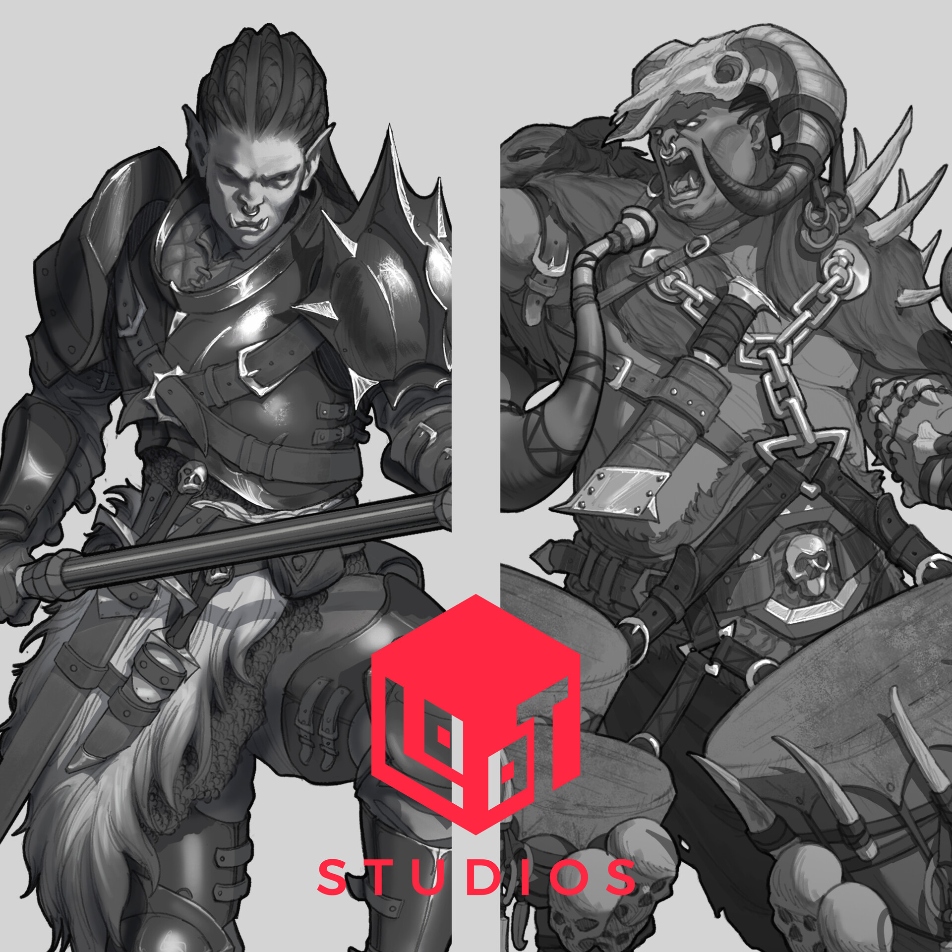 ArtStation - Loot Studios - Thundermace Orc/Wardrummer Orc