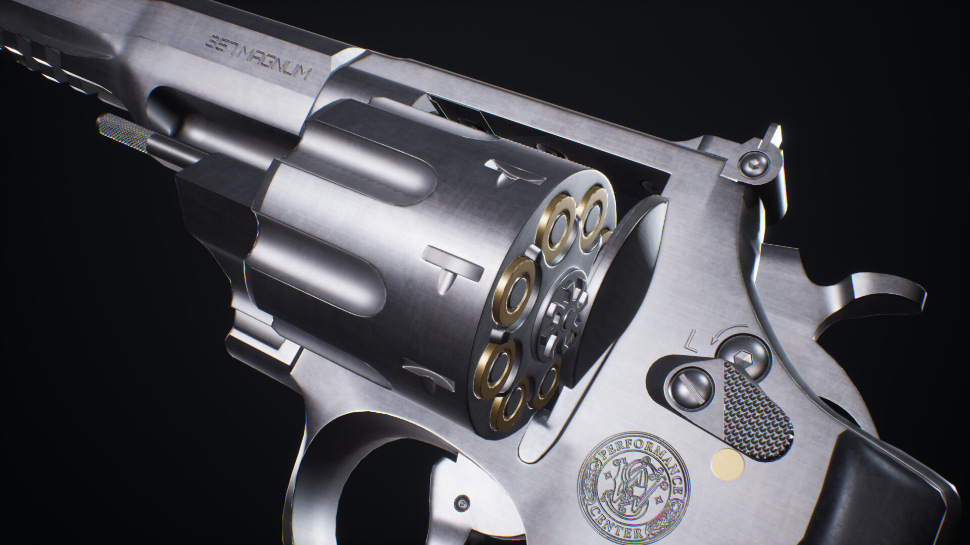 ArtStation - Revolver Magnum .357