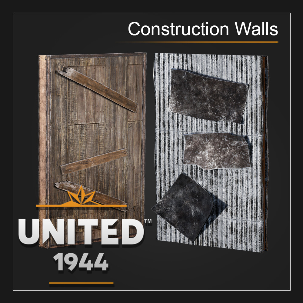 ArtStation - Construction Walls - United 1944