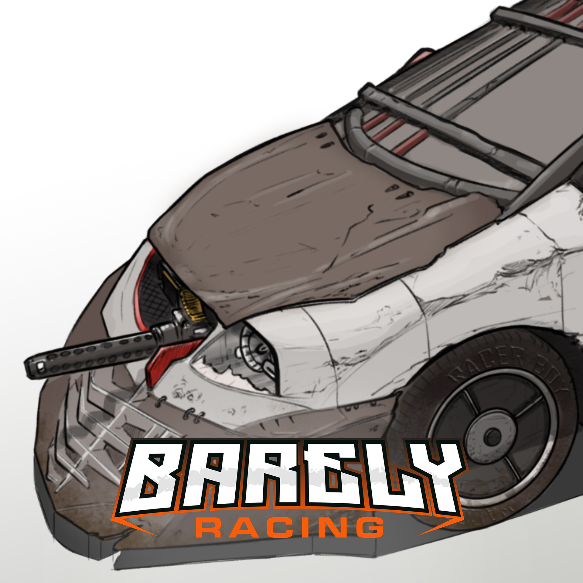 ArtStation - Junkboy car - Characters vehicle