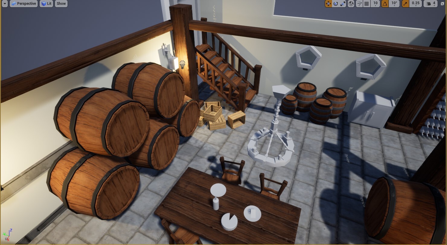 ArtStation - Wine Cellar (WIP)