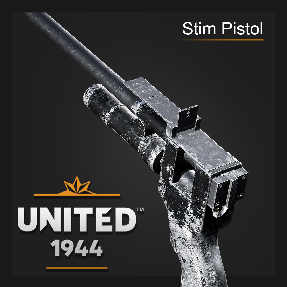ArtStation - Stim Pistol - United 1944