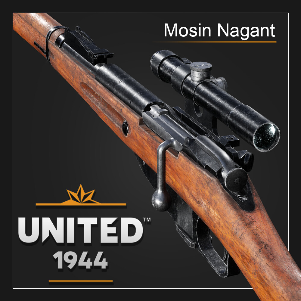 ArtStation - Mosin Nagant - United 1944