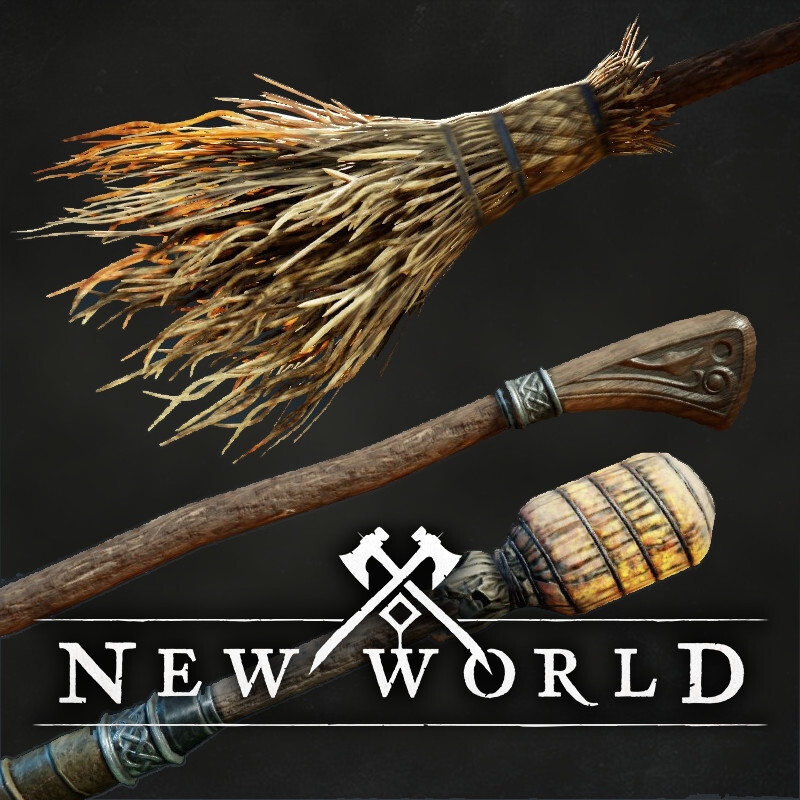 ArtStation - Amazon New World - Asset store Emote props