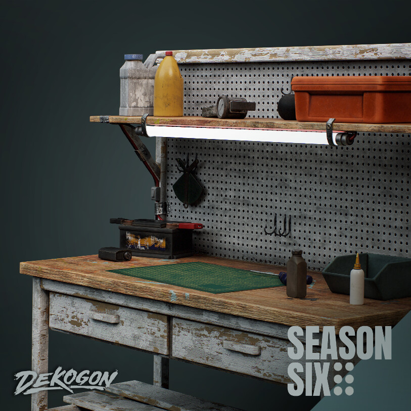 ArtStation - Weapons Workbench - Dekogon Season Six