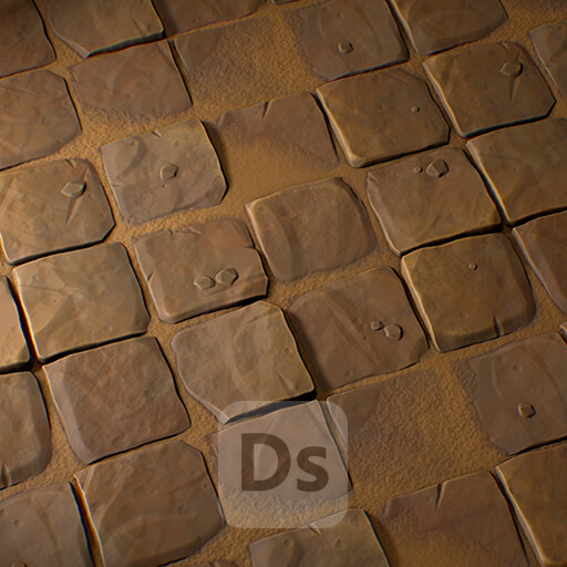 ArtStation - Stylized Stone Tiles
