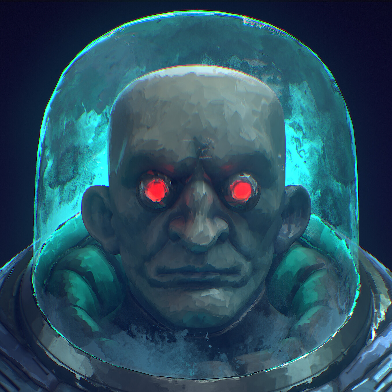ArtStation - Mr Freeze - "Painted Normal"