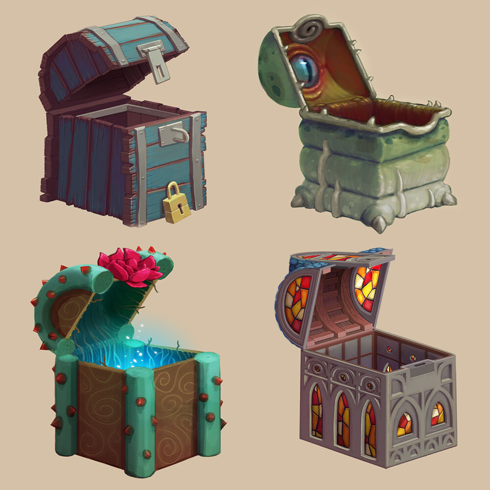 ArtStation - Fantasy Props Design