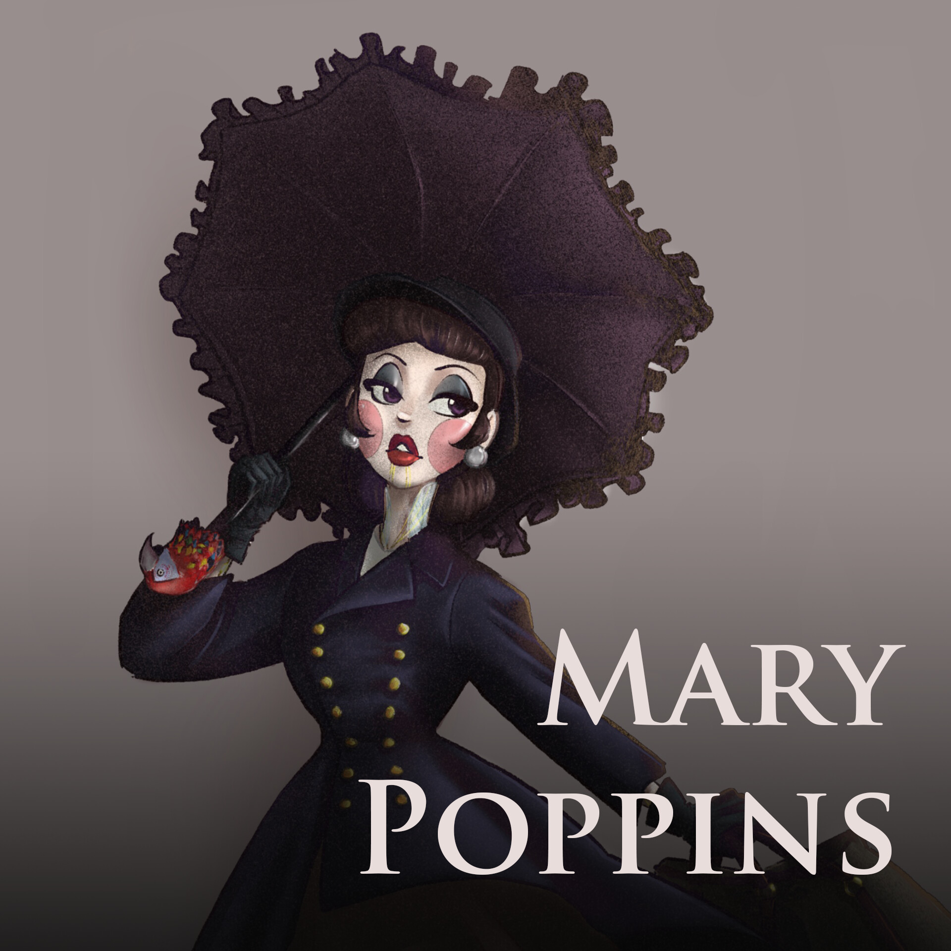 ArtStation - MARY POPPINS - Character design